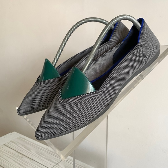 Rothy's | Shoes | Rothys Grey Pointed Toe Grey Birdseye Retired 65 ...